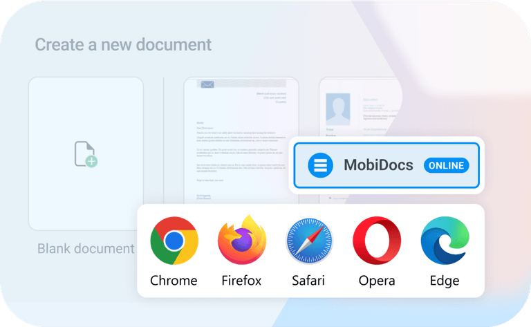 MobiOffice Online – Free Document Editing