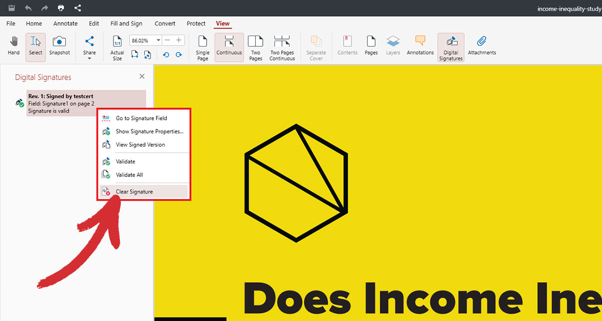 How to Edit a Digitally Signed PDF Document