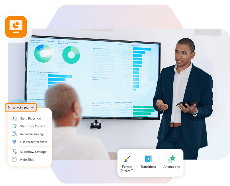 Quickly create beautiful presentations