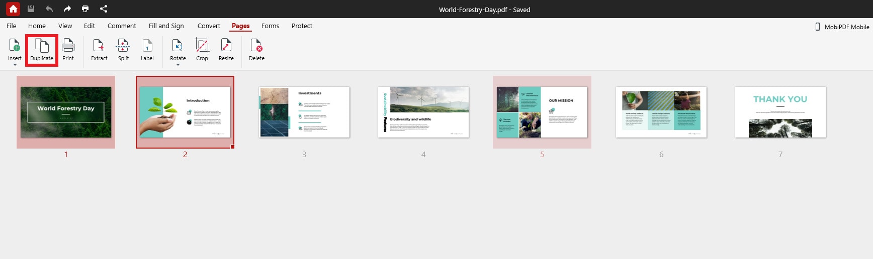How to Duplicate a PDF Page on Desktop, Mobile, and Online