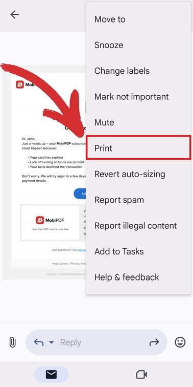 How to Save an Email as a PDF
