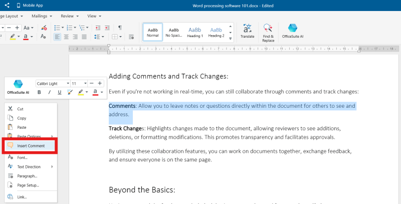 Word Processing Software: A Beginner's Guide